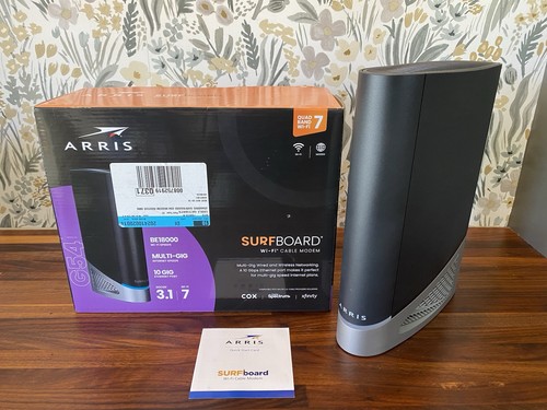 ARRIS G54 Cable Modem Router Combo DOCSIS 3.1 Multi-Gigabit & BE 18000 ...