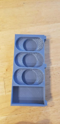 3D Heroclix table top Gaming Tray side add on figure holder right left ...