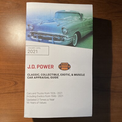 JD Power classic, collectible, exotic & muscle car appraisal guide 2021 ...