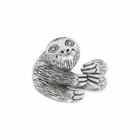 Sloth Ring 925 Sterling Fine Spirit Animal Totem Jewelry Nature ...