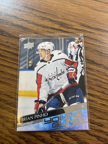Brian Pinho~ 2020-21 Upper Deck Series 2 Hockey ~ Young Guns #475 K155 ...