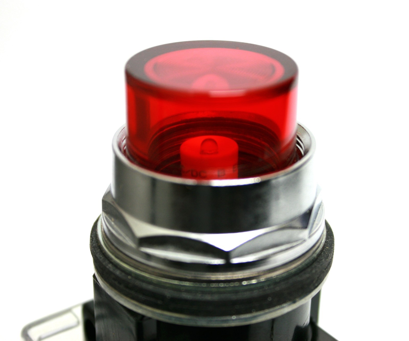 52PE4D2 Siemens Red LED Pilot Light Full Voltage Type 24-28V AC/DC Oil ...