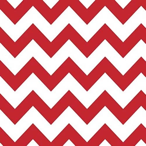 Red And White Chevron Pattern