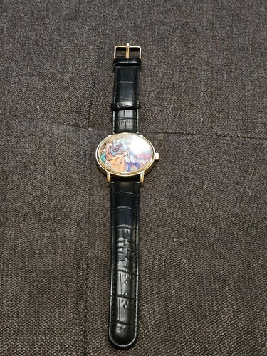 Disney Beauty and The Beast Watch unisex Gold Tone. clean | eBay
