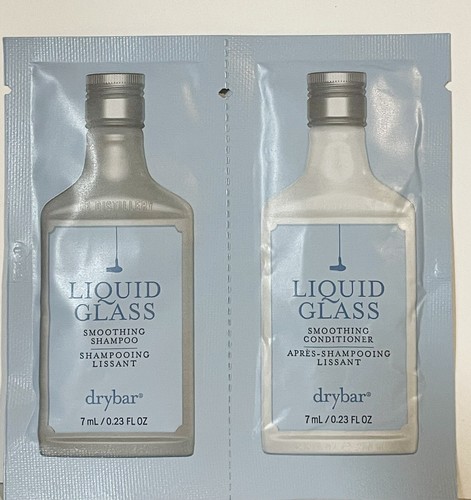 DryBar Liquid Glass Smoothing Shampoo & Conditioner Duo Sample Size 7 ...