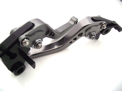 Honda CB919 CNC levers short titanium & chrome adjusters 2002-2007, F18 ...