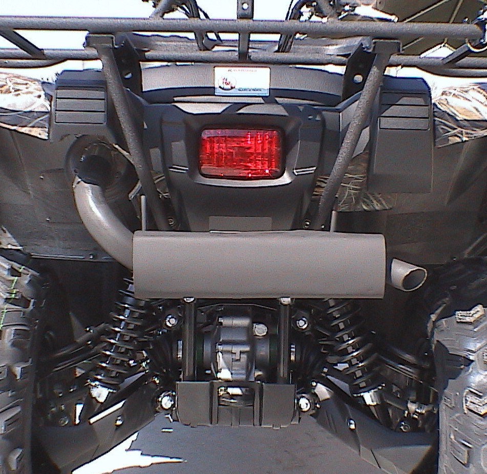 Silent Rider (Benz) ATV UTV Exhaust Silencer BT-33A Yamaha Grizzly 550/ ...
