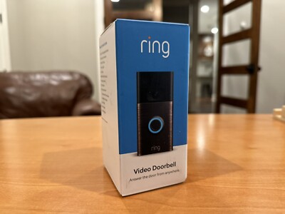 Ring 2nd Gen 1080p Video Doorbell - Venetian Bronze (New in Box ...