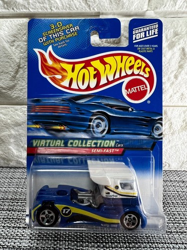Hot Wheels Virtual Collection Cars Semi-Fast 2000 #118 Blue/White | eBay
