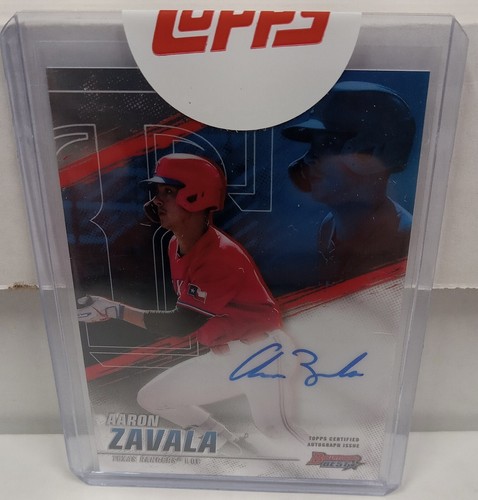 2021 Bowman’s Best AARON ZAVALA Auto Rookie RC Texas Rangers | eBay