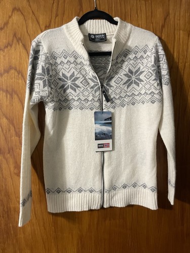 NEW WITH TAGS NOR WEAR WOMANS ZIPUP JACKET SIZE SMALL WHITE | eBay