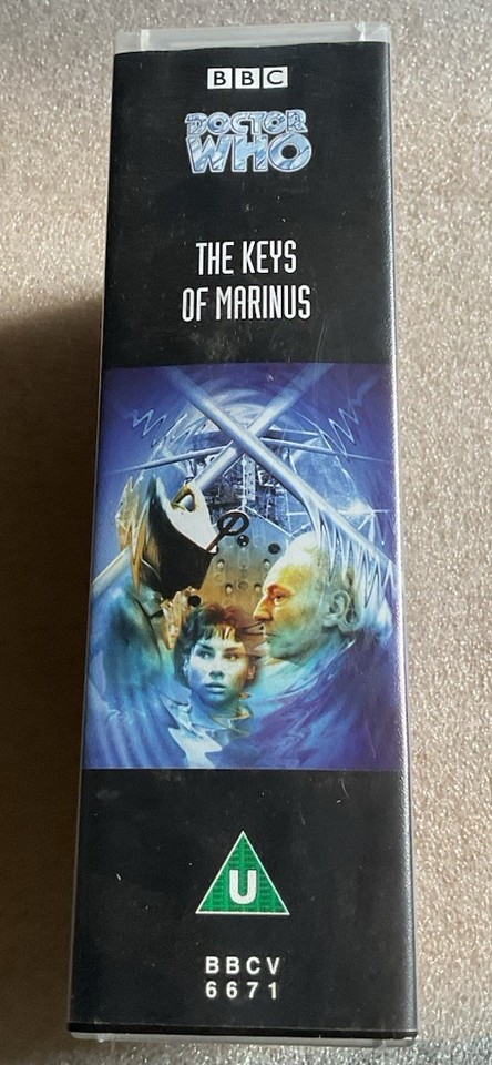 Doctor Dr Who BBC VHS Double Video The Keys Of Marinus - William ...