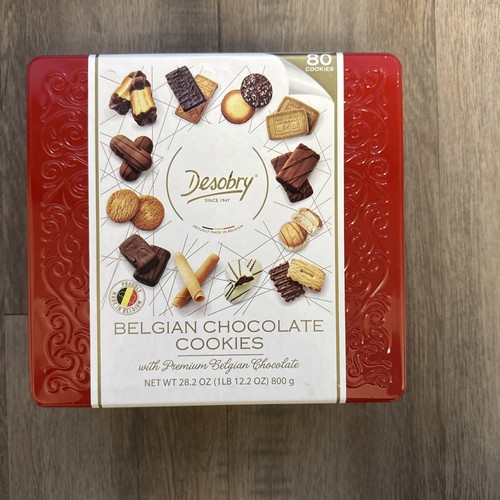 Desobry Belgian Chocolate Cookies, 28.2 Ounce Assorted , 80 Cookies EXP ...