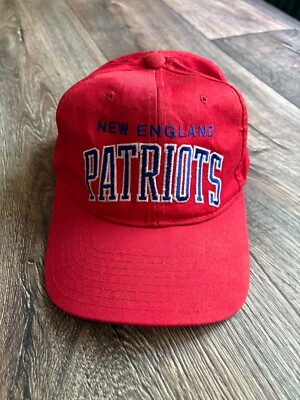 Vintage Starter New England Patriots Hat Cap NFL Red 90s Snapback USA ...