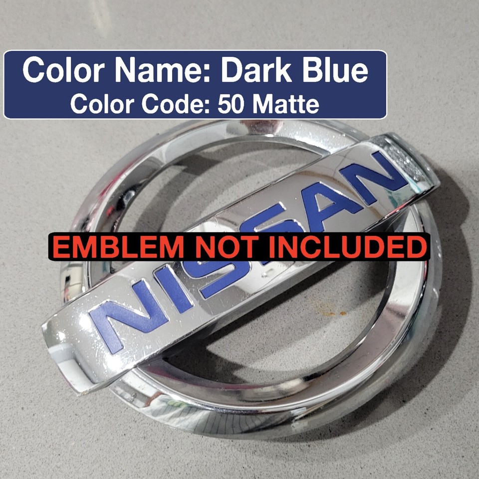 Front Emblem Vinyl inlays FOR 2018-2020, Nissan Kicks. Emblem NOT ...