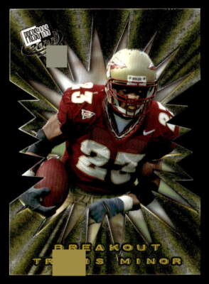 Travis Minor 2001 Press Pass Breakout Card #B17 Florida State | eBay