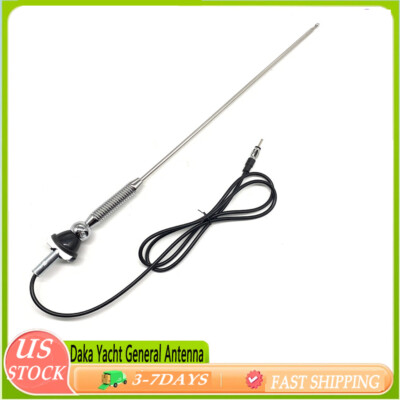 For Truck Car Antenna Retractable Universal Roof Radio Antenna AM/FM ...
