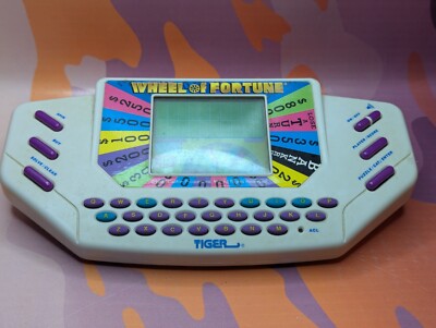 Tiger Electronics 1995 Wheel of Fortune Handheld Electronic Game with ...