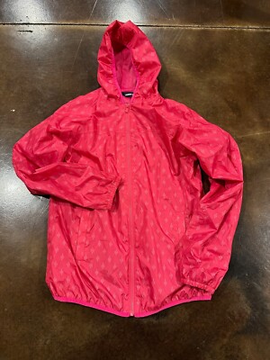 girls lands end jacket size XL 18-20 lightweight spring windbreaker ...