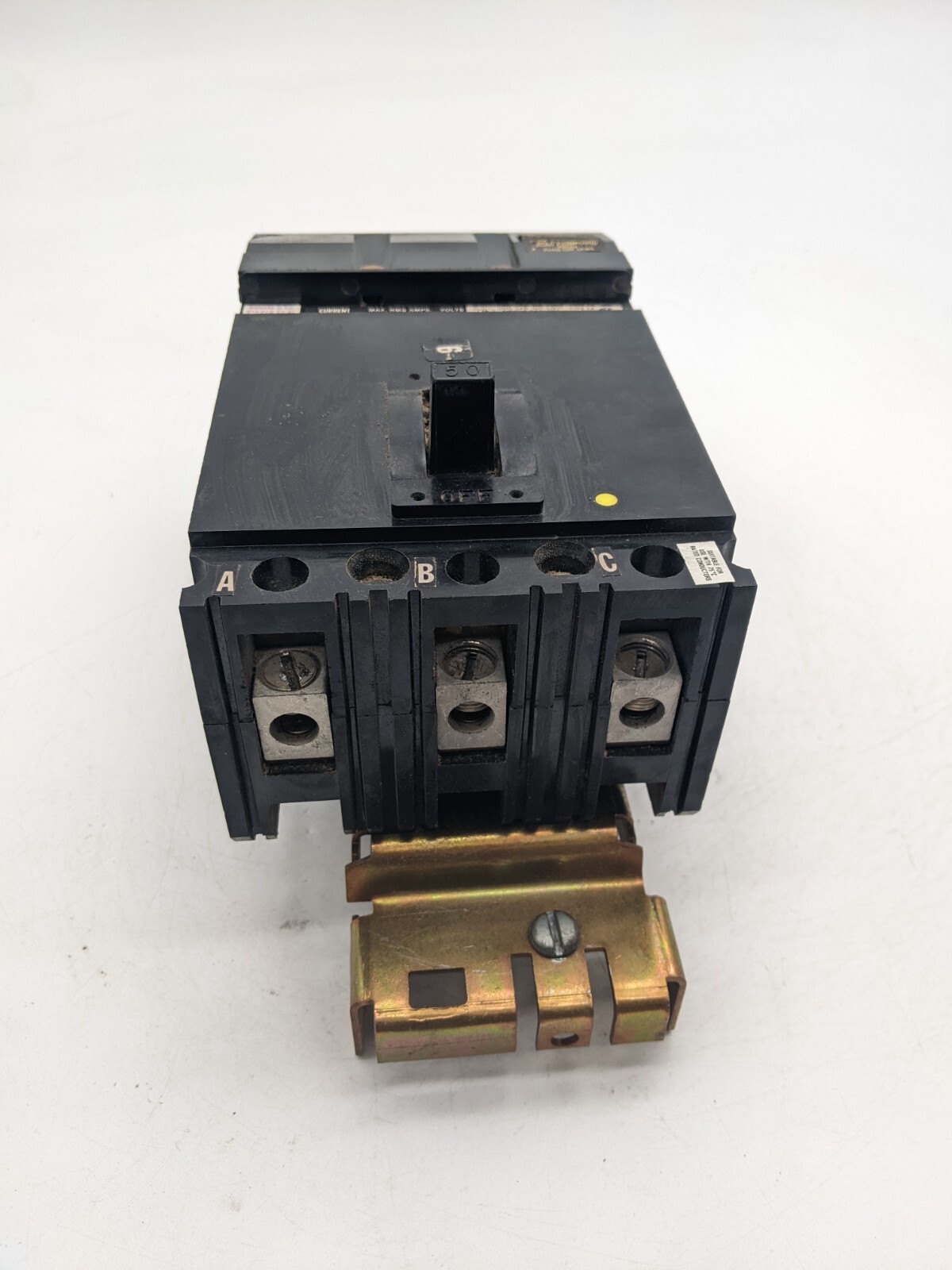 Square D FA34050 I-Line Circuit Breaker 50A 480V 3P 3PH FA 50 AMP 3 ...