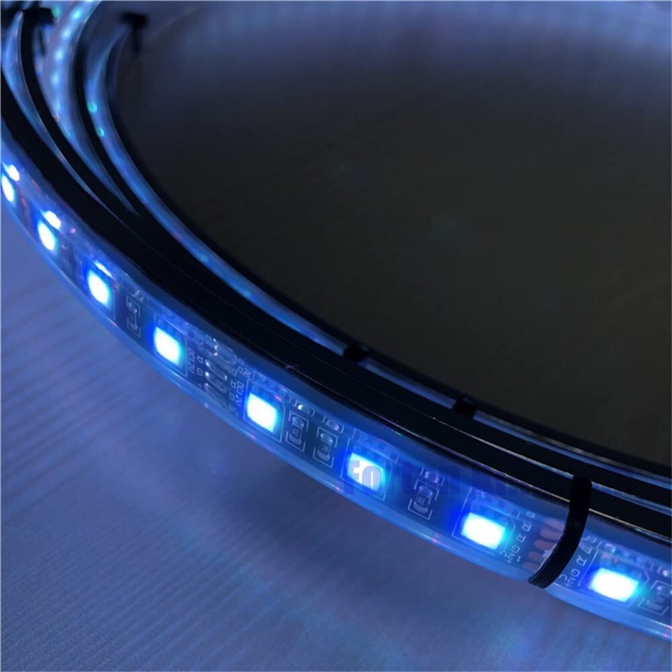 For Toyota Tacoma 15.5'' LED RGB Wheel Ring Lights Light bluetooth ...