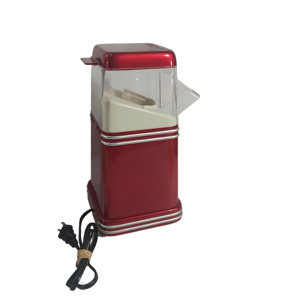 Nostalgia Electrics Popcorn Maker Red Hot Air Popper 8 Cup Model RHP ...