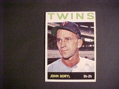 1964 TOPPS BASEBALL #194 JOHN GORYL EX-MT+++ | eBay