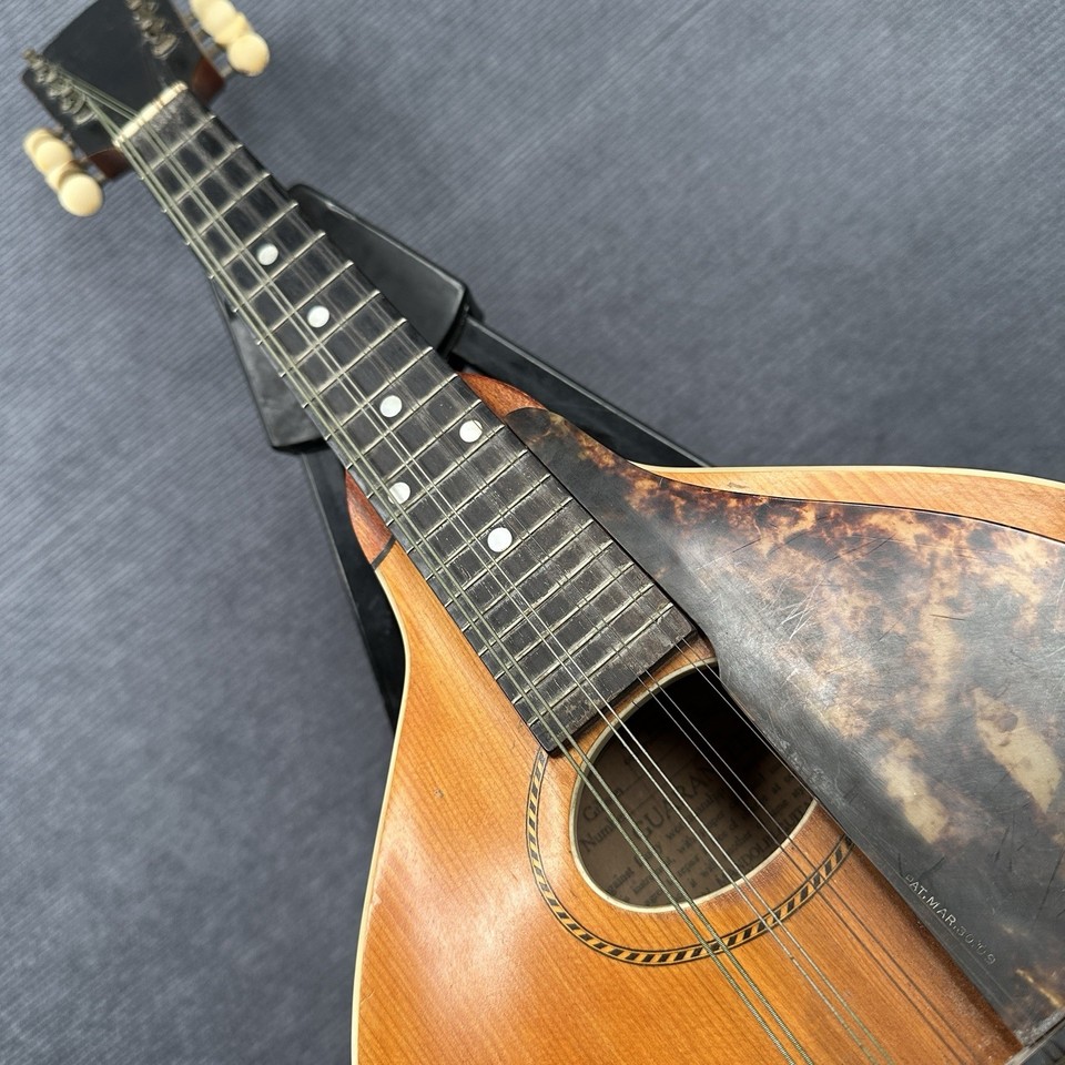 Rare 1916 Gibson Mandolin Style A w/ Intact Tortoise Shell Pickguard | eBay