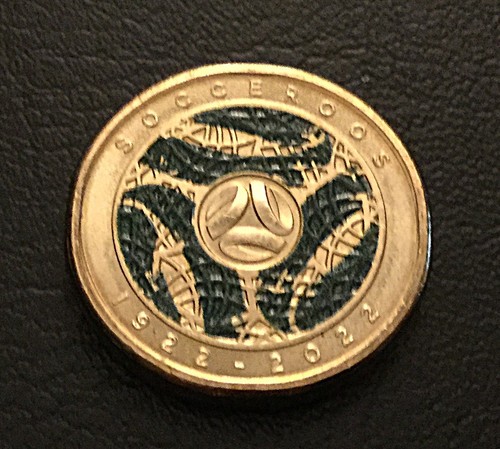 2022 Australian Socceroos 100 Year Centenary $2 Coin from Mint Bag ...