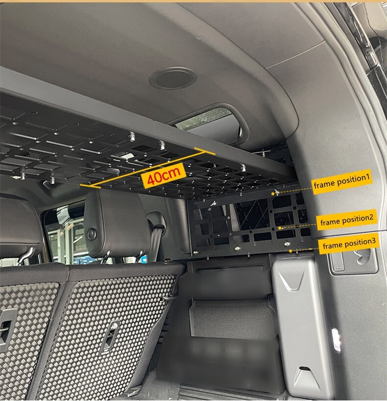 for Land Rover Defender 110 2020-2023 Storage Molle Panel Rear Trunk ...