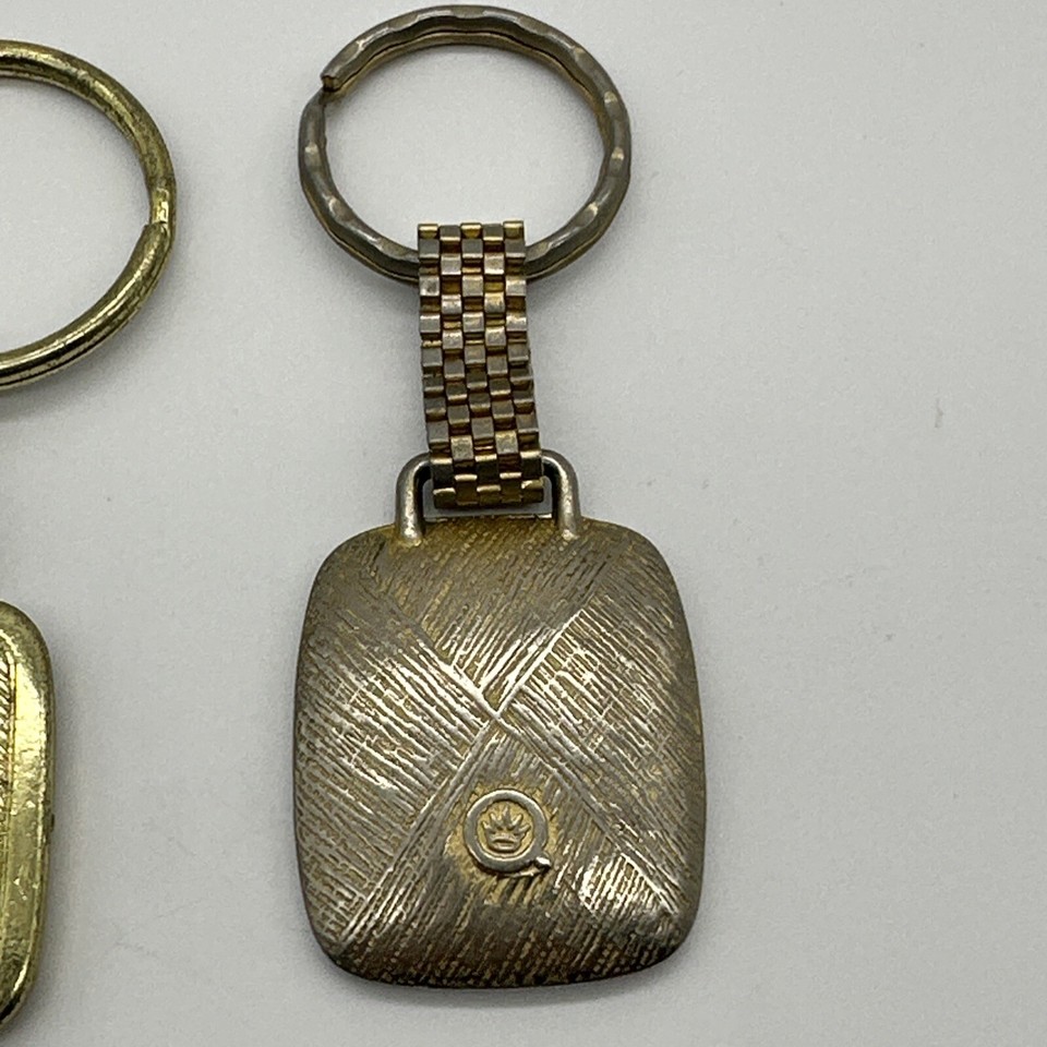 Vintage Lot Of 3 Cadillac Watchband Key Fob Keychains | 80s 90s | Don ...