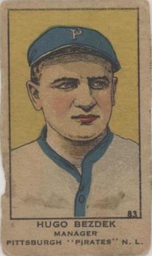 1919-21 Strip Cards - W514 Hugo Bezdek #83 (RC) for sale online | eBay