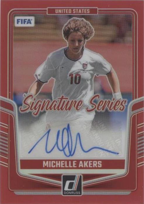 2024-25 Panini Donruss Fifa - Signature Series Michelle Akers #SS-MA ...
