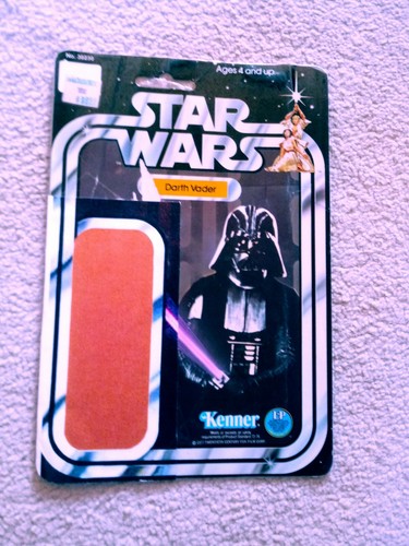 Star Wars Vintage Kenner Darth Vader Card Back | eBay.de
