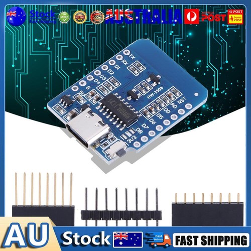 D1 Mini Nodemcu Lua Development Board Expansion Board for (Type-C) | eBay