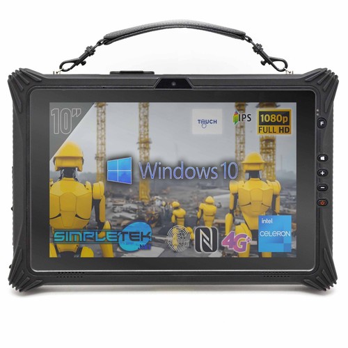 Tablette 10 " Touch Robuste 16gb SSD 4 TB Windows 10 Pro Tactile Ip65 ...