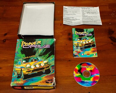 Power Drive - big box PC CD Rom game (MS DOS) - complete - UK PAL | eBay UK