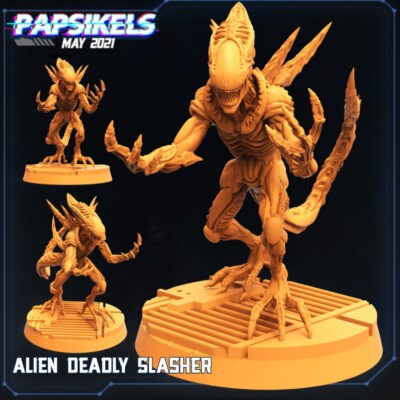 Alien Deadly Slasher | DnD Miniatures | Tabletop Gaming | Tabletop ...