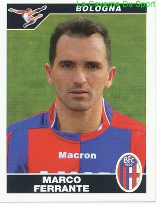 MARCO FERRANTE ITALIA BOLOGNA.FC RARE UPDATE STICKER CALCIATORI 2005 ...