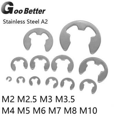 M2 M2.5 M3 M3.5 M4 M5 M6 M7 M8 M10 External E Clips Circlip C Clip ...