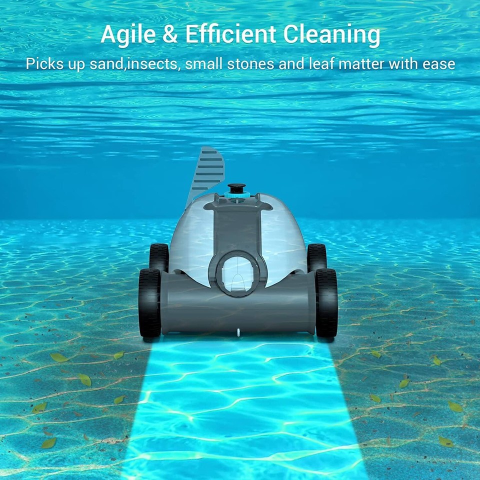 AIPER Cordless Robotic Automatic Pool Cleaner Vacuum,5000 mAh ...