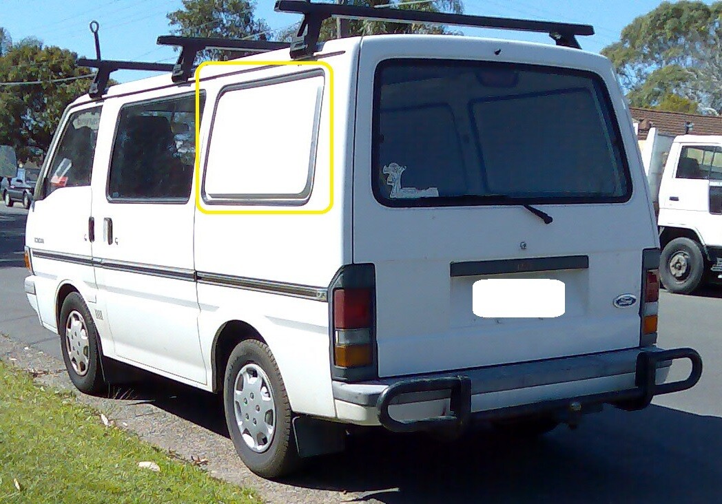 FORD ECONOVAN JG/JH - 5/1984 TO CURRENT - SWB VAN - PASSENGERS - LEFT ...