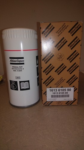 1613610590 (1613-6105-90) ATLAS COPCO OIL FILTER *GENUINE OEM* | eBay