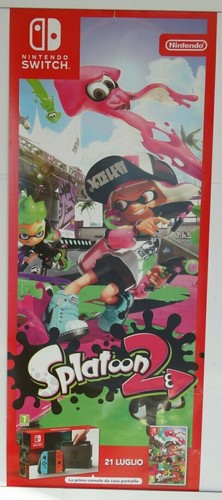 Poster 53X130 Cm Splatoon 2 Original Store Advertisement Official ...