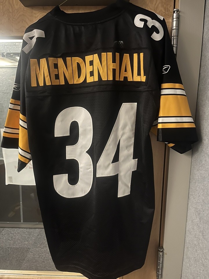 PITTSBURGH STEELERS REEBOK RASHARD MENDENHALL #34 JERSEY - ADULT MEDIUM STITCHED | eBay