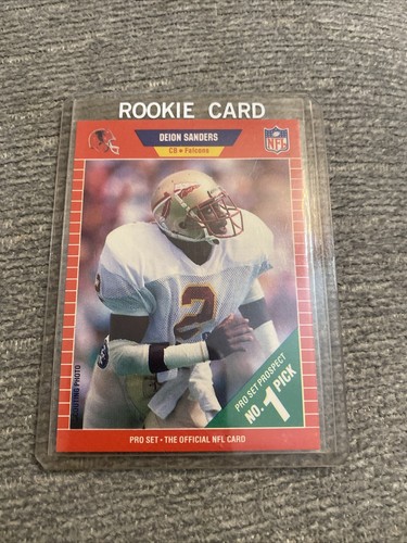 1989 Pro Set - #486 Deion Sanders Rookie Card | eBay