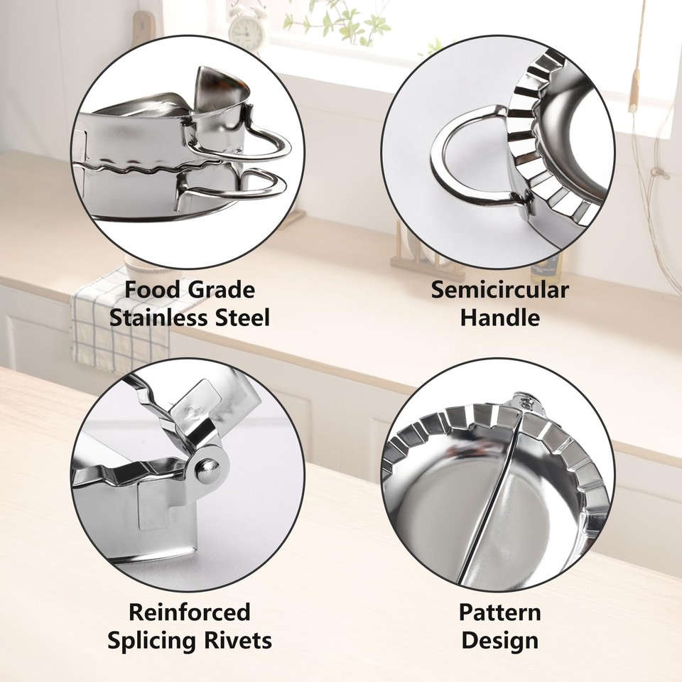 3-in-1 304 stainless steel empanada press dumpling maker empanada maker ...