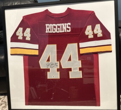 John Riggins Signed Washington Redskins Jersey Inscribed "HOF 92 ...