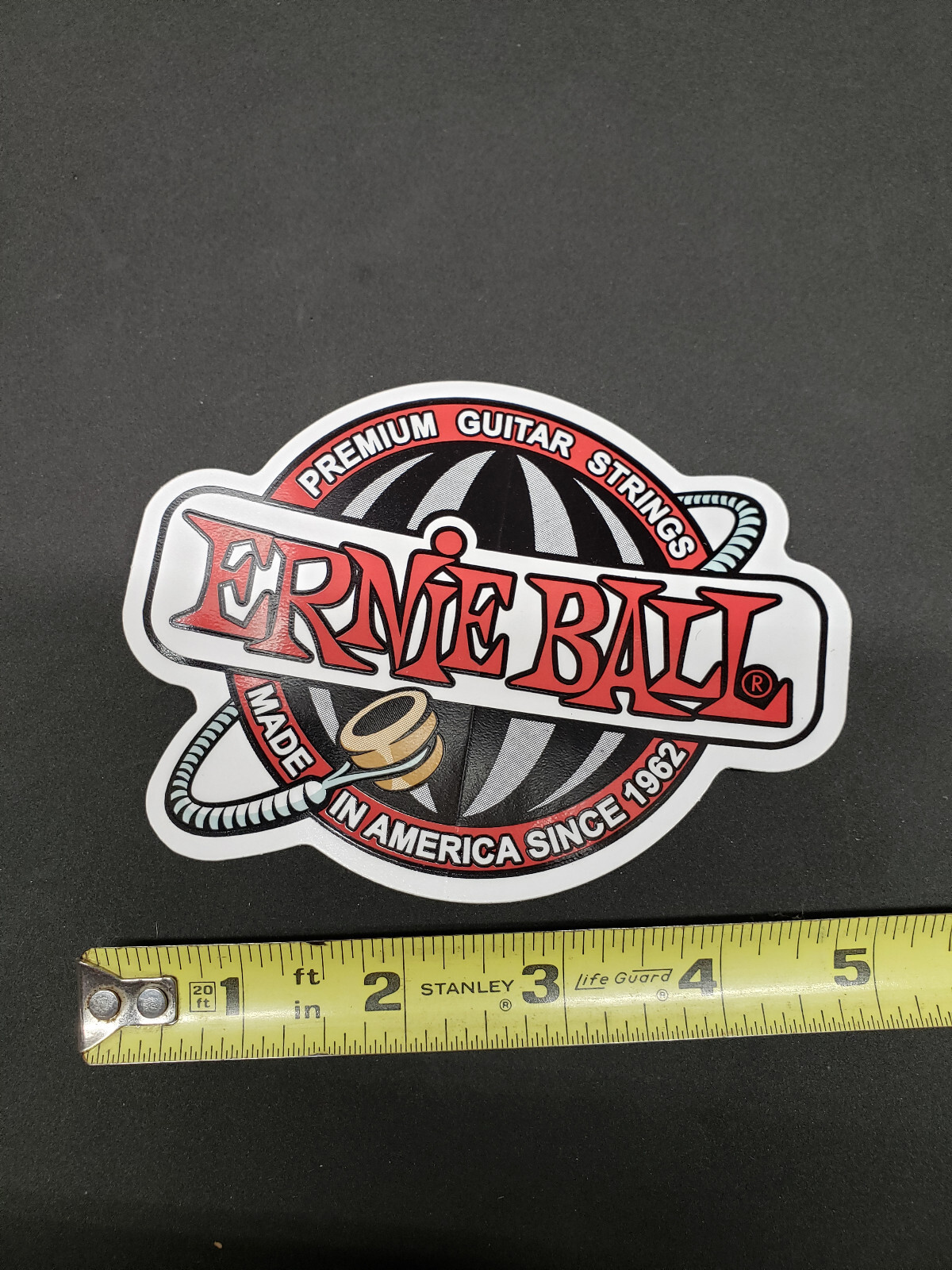 Ernie Ball Premium Guitar Strings Made in America Sticker | eBay