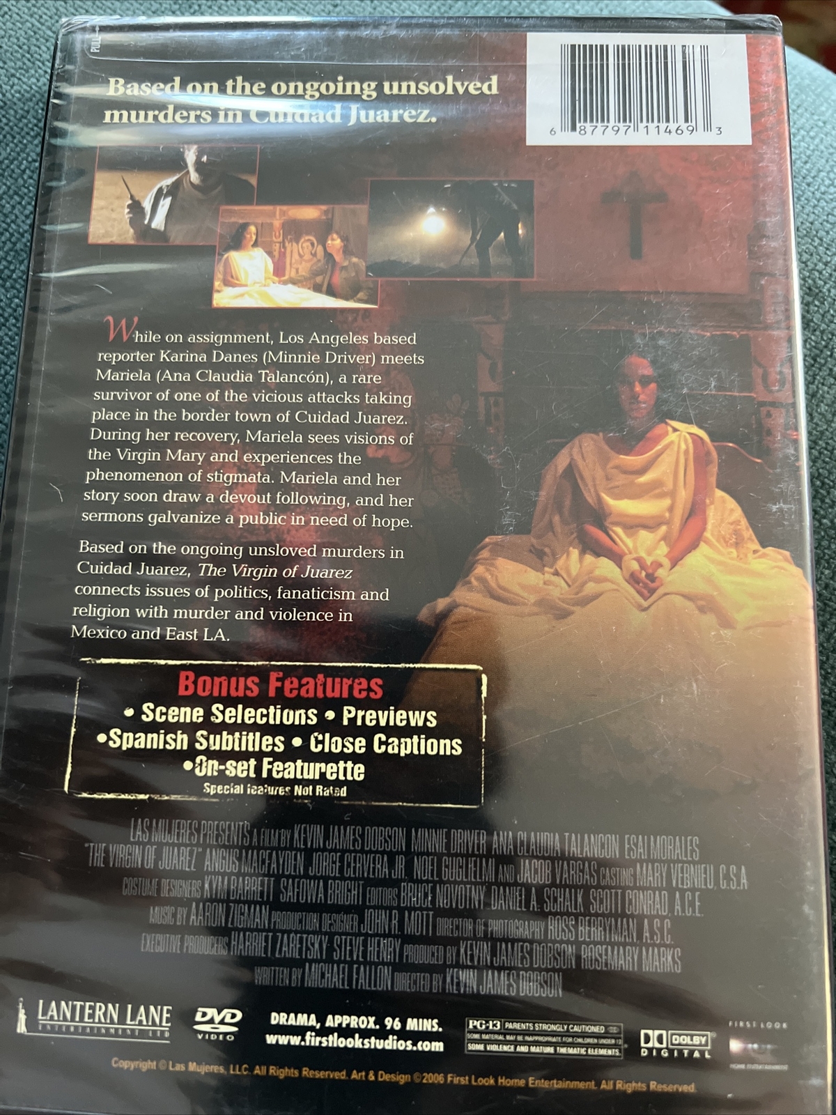 The Virgin of Juarez (DVD, 2006) Esai Morales Ana Claudia Talancon ...